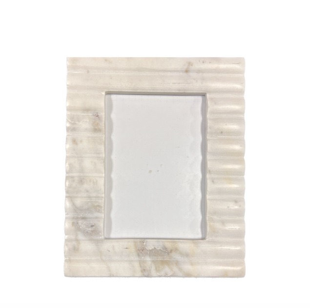 White Marble Photo Frame – The Shop by Design Shop